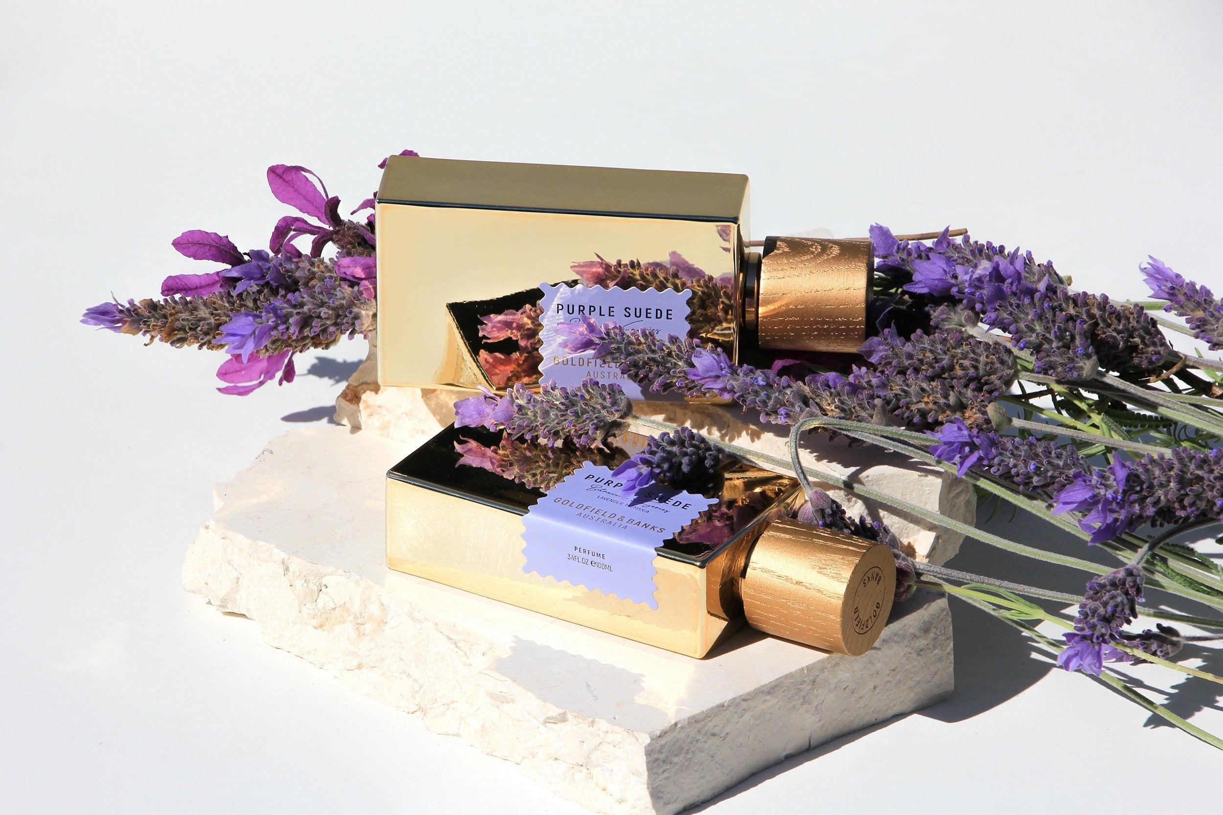 Purple Suede Perfume Review | Botanical Series | Goldfield & Banks ...